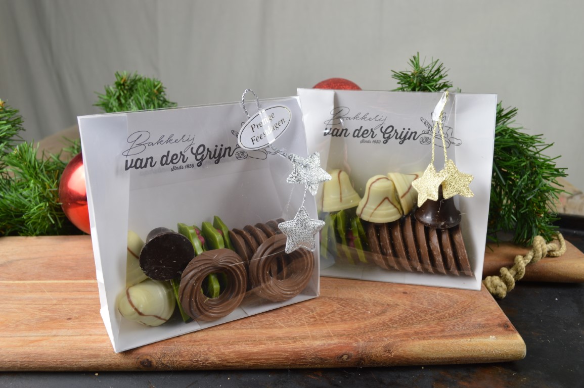 Kerst chocolade 175 gram bestellen | Bakkerij van der Grijn