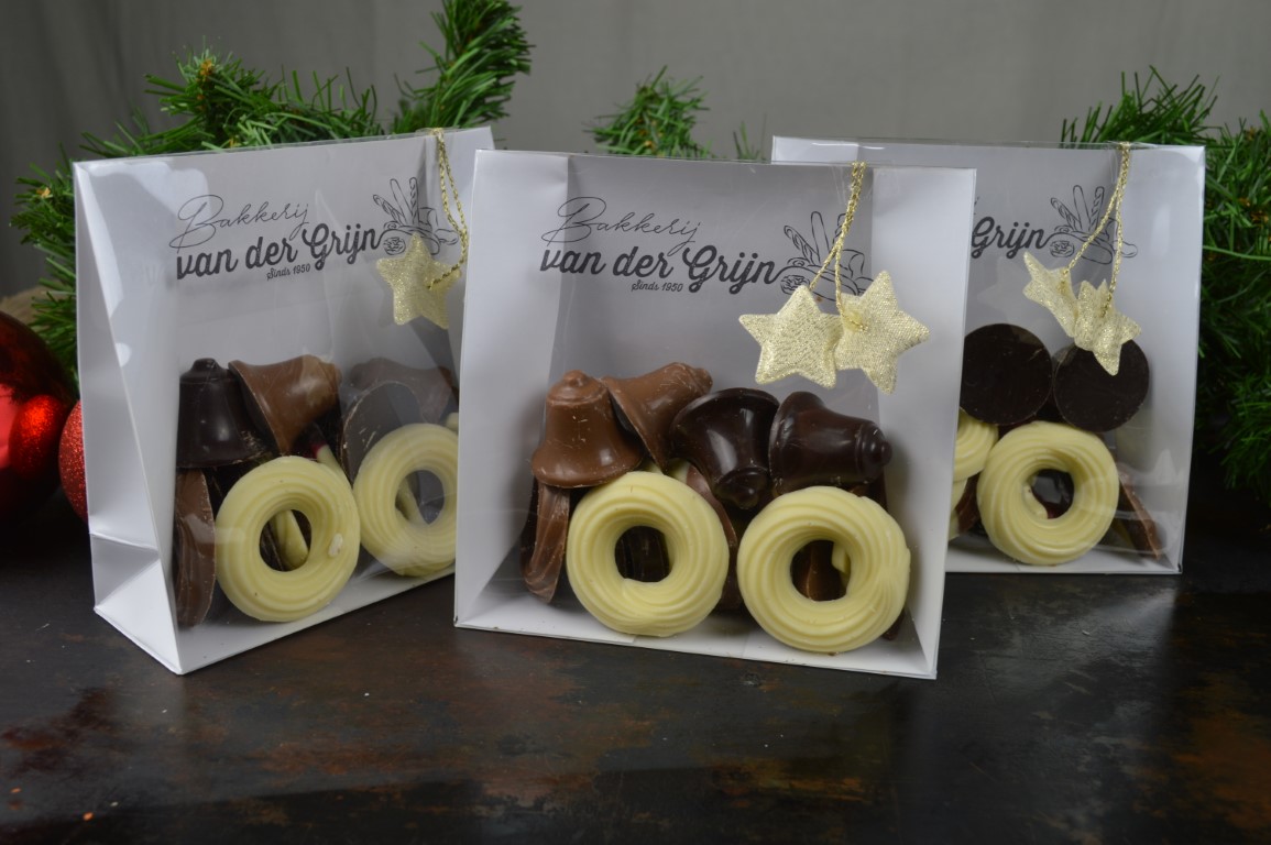 Kerst chocolade 175 gram bestellen | Bakkerij van der Grijn