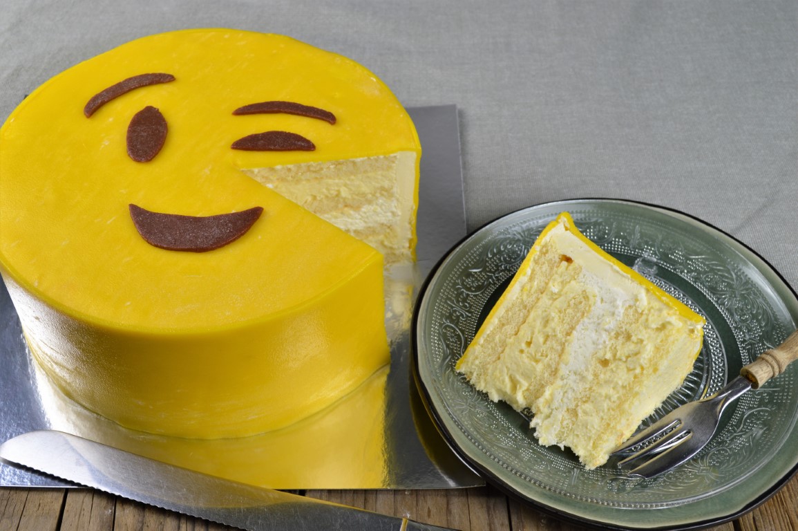 Smiley taart bestellen | Bakkerij van der Grijn