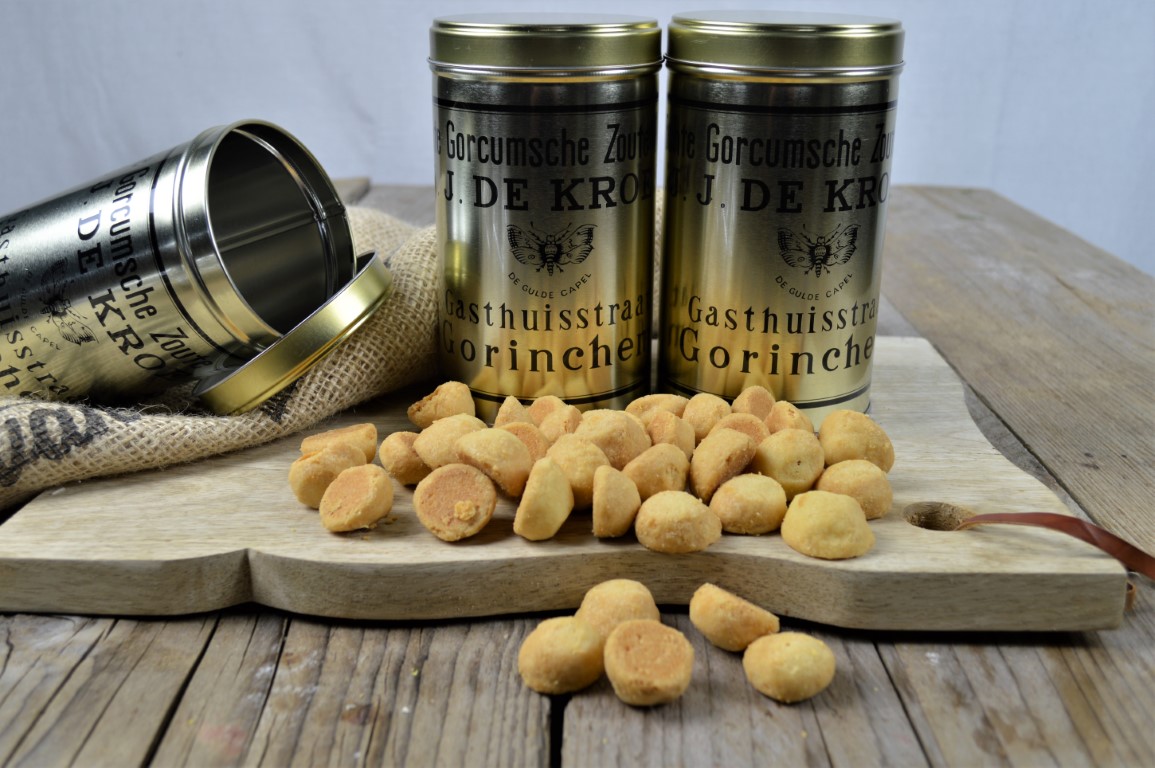 Gorinchemse Zoute Bollen incl. blikje bestellen | Bakkerij van der Grijn